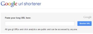 Why / How to Shorten URL using Google URL Shortener