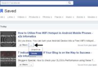 How to Save Facebook Videos - Links - Posts for Later View